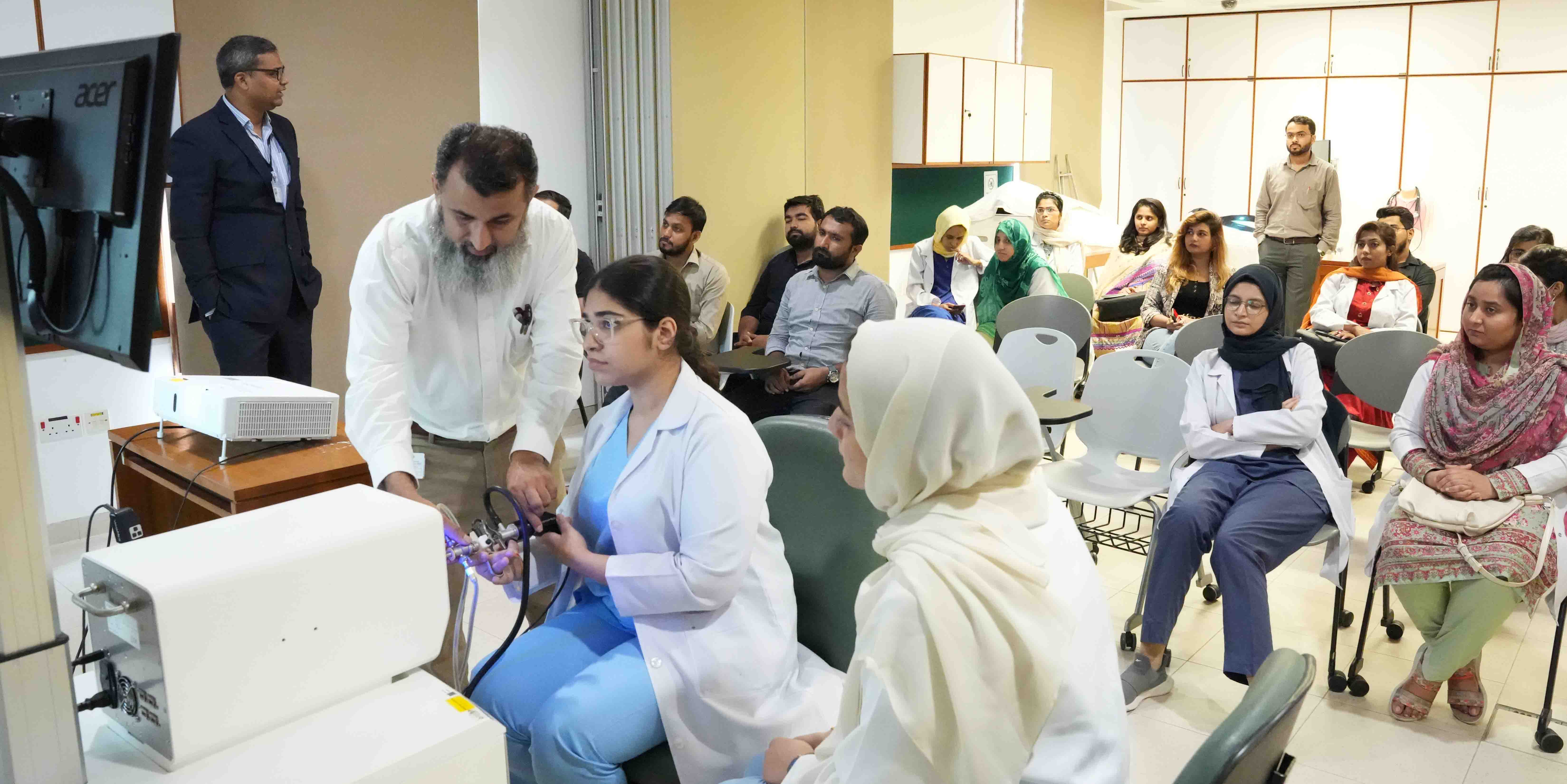 Simulation based workshop on TURP | The Aga Khan University News
